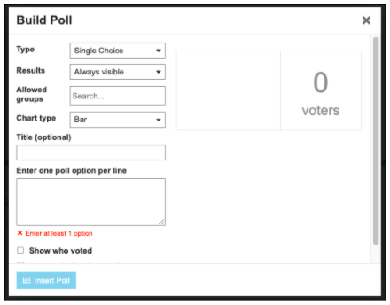 How Do I Use the Polling Feature in Discussions? – Skillways