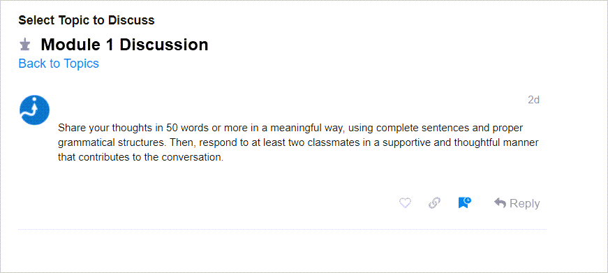 How Do I Post a Discussion? – Skillways